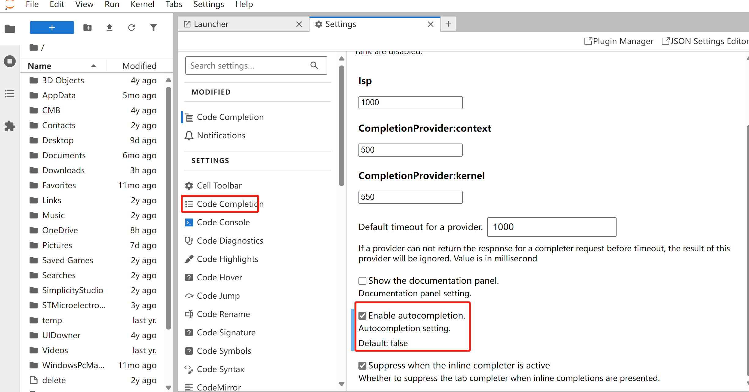 jupyter notebook7.3.3版本无法进行代码补全_jupyter notebook tab补全-CSDN博客