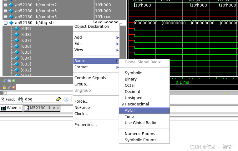 Modelsim 仿真中$display和dbg_str的用法_modelsim display-CSDN博客