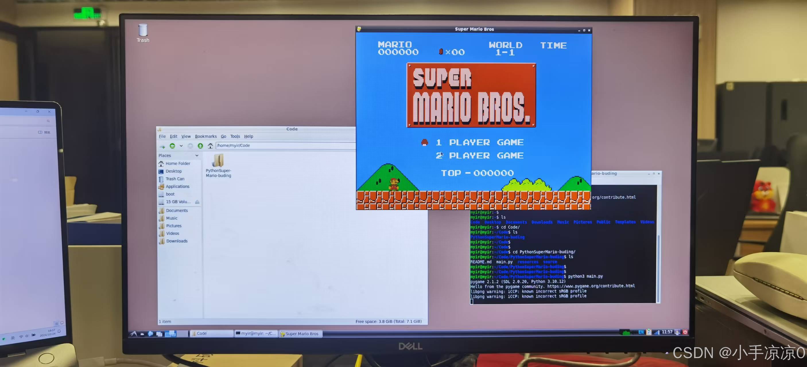 【米尔-瑞米派Remi Pi 创意秀】基于RemiPi刷ubuntu安装pygame环境玩超级玛丽_米尔 remi pi qt开发环境-CSDN博客
