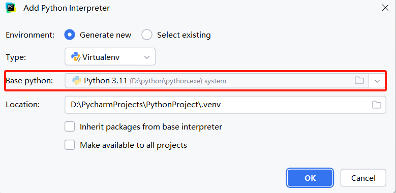 重新安装Python后PyCharm项目运行提示：No Python at ‘“D:\Program Files\Python\Python311\python.exe‘_pycharm一直弹 ...