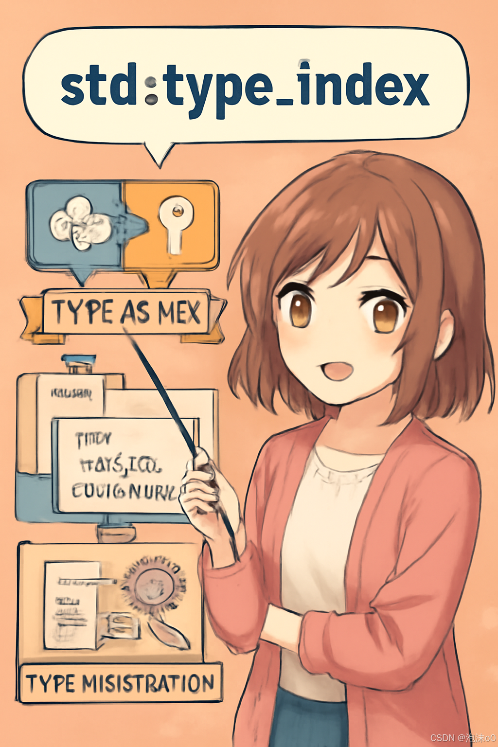 深入理解 std::type_index：C++ 类型系统的运行时映射_std type index-CSDN博客