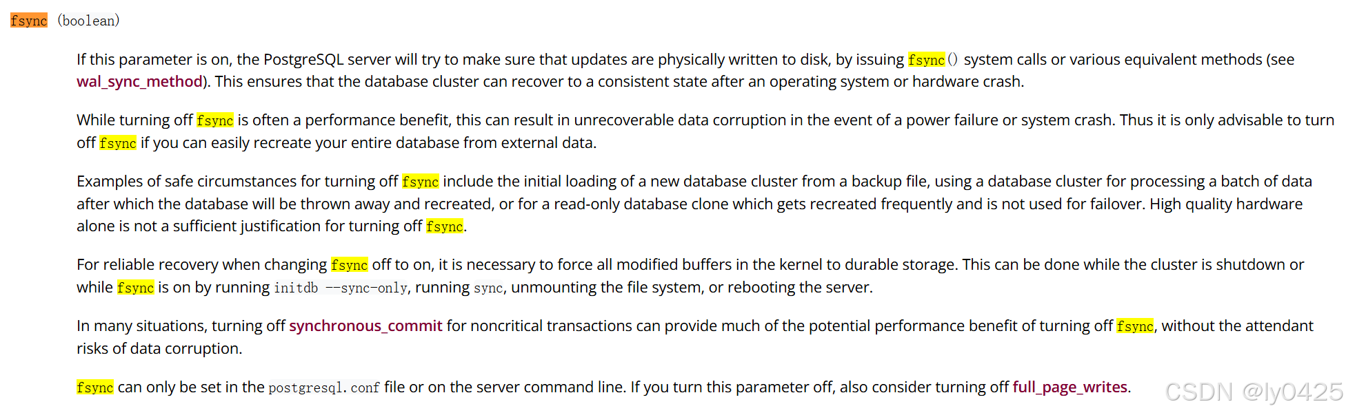 PostgreSQL的synchronous_commit理解_pgsql中synchronous commit-CSDN博客