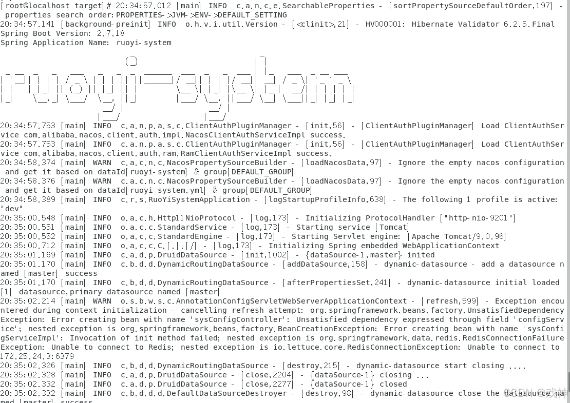 RuoYi-Cloud部署实战_ruoyi-cloud-master maven库-CSDN博客