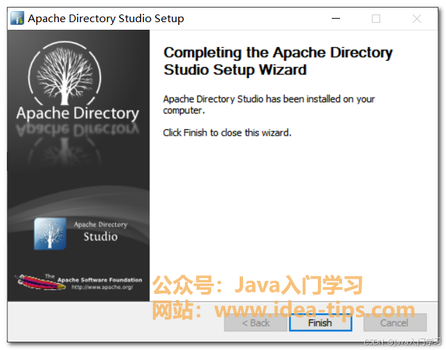 ApacheDirectoryStudio如何安装和使用？附安装包_apache directory studio-CSDN博客