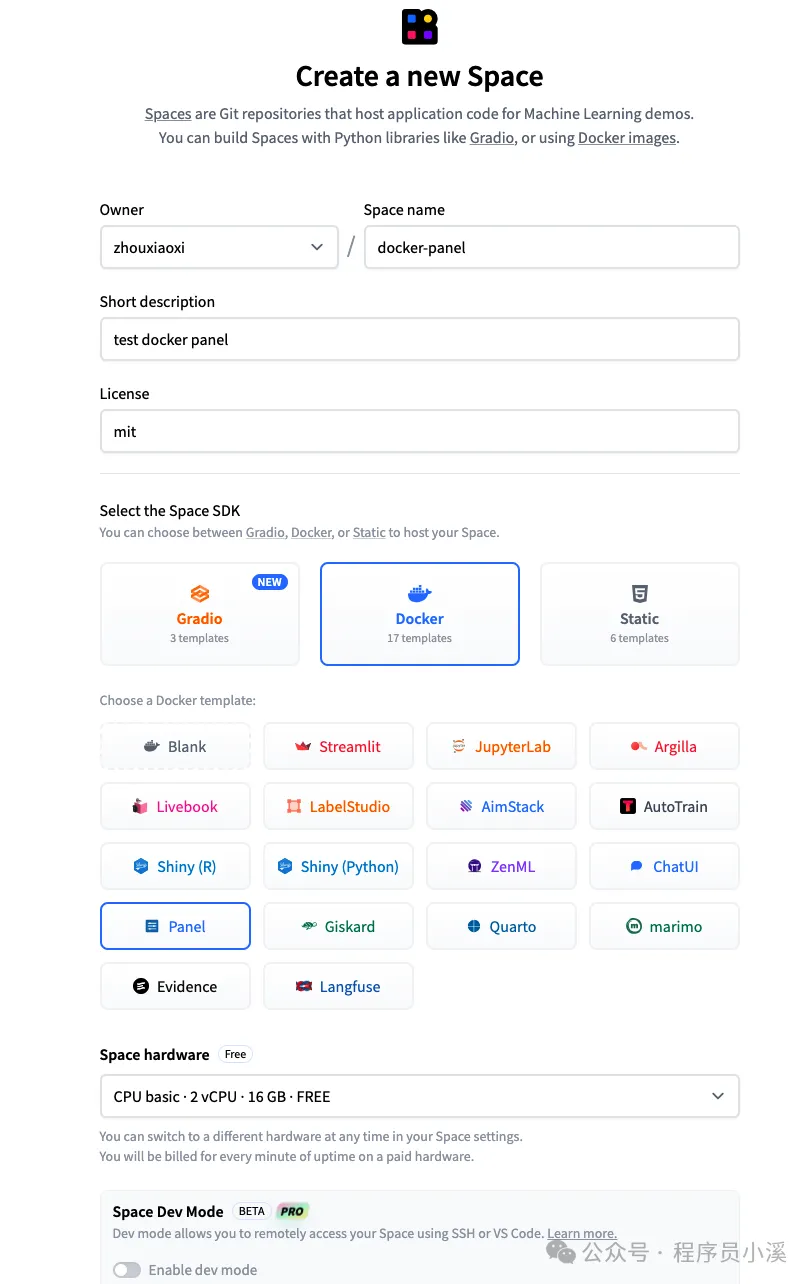 【Hugging Face】Hugging Face Space空间的基本使用方式_hugging face spaces-CSDN博客