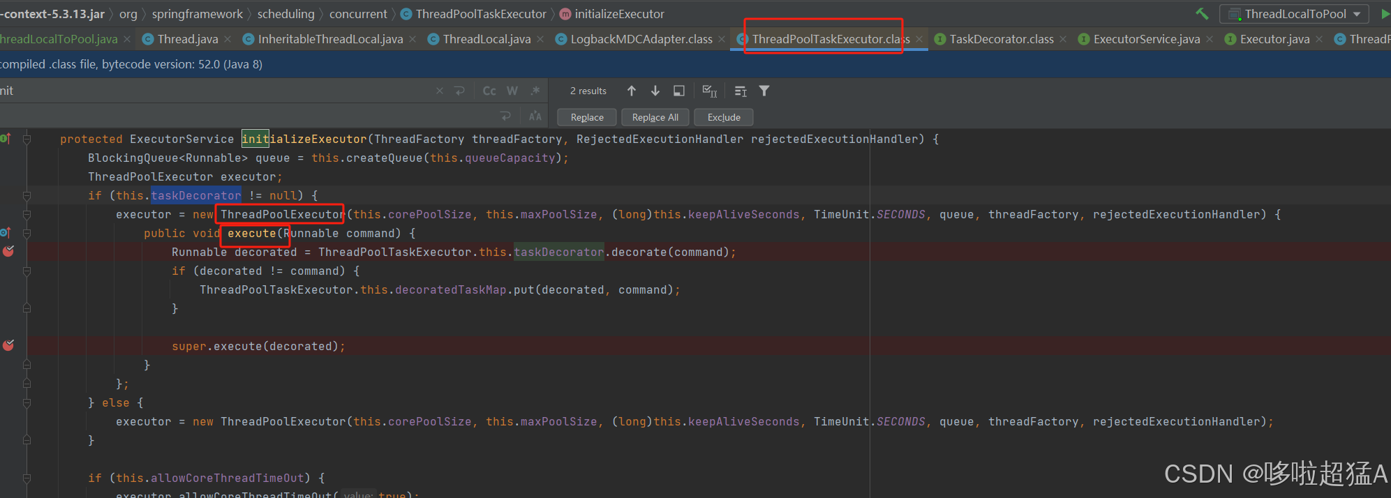 MDC的Trace不能传播到ThreadPool_threadpoolexecutor mdc-CSDN博客