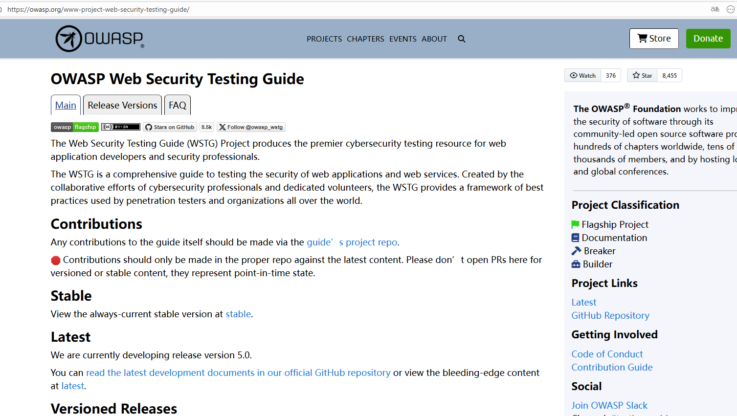Web安全测试圣经：OWASP WSTG v4.2 实战指南与核心解读_owasp web security testing guide-CSDN博客