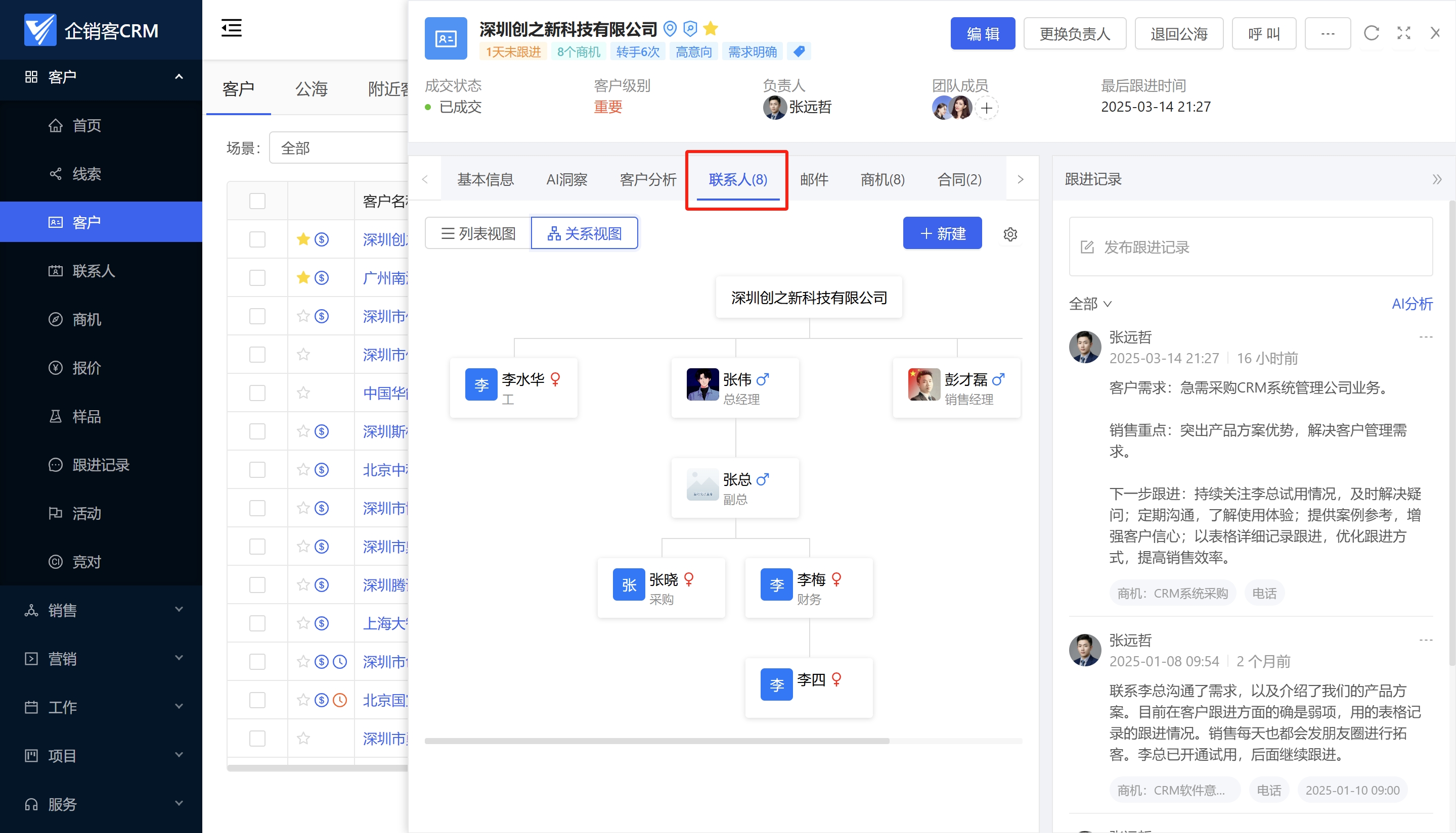 SCRM客户关系管理软件报表分析失准的调试方法-CSDN博客