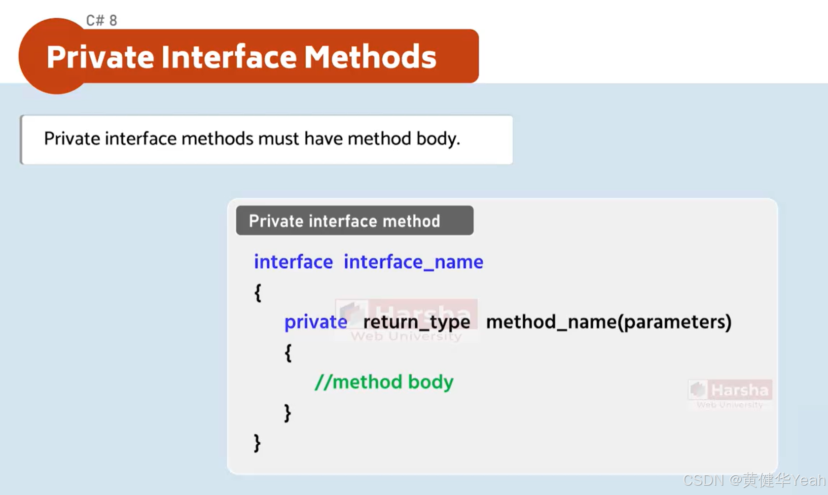 327 Interface Private Methods-CSDN博客