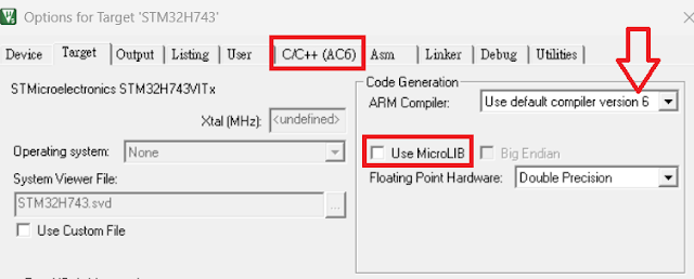 ARM Compiler 6 (AC6)且不勾選 MicroLIB，晶片無法開機運行？_stm32 arm compiler 6 c++ 开发,不启用 microlib,重定向printf ...