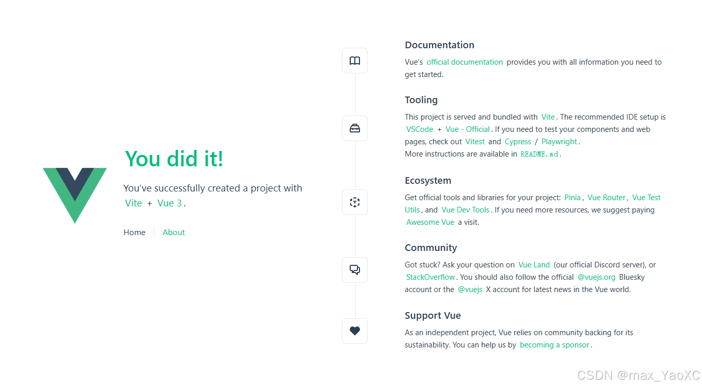 node版本16.20.2 搭建vue3+vite+javaScript的两种方式_搭建vue3项目搭建node16.20版本-CSDN博客