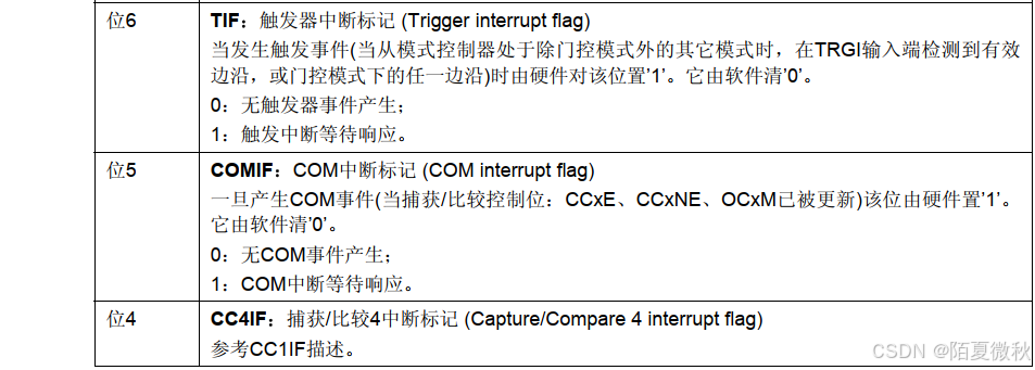 STM32单片机芯片与内部11 TIM-高级定时器寄存器手册_单片机tim ic-CSDN博客