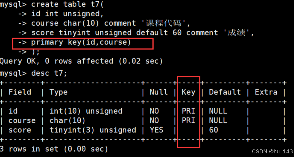 MySQL——表的约束_mysql not null default-CSDN博客