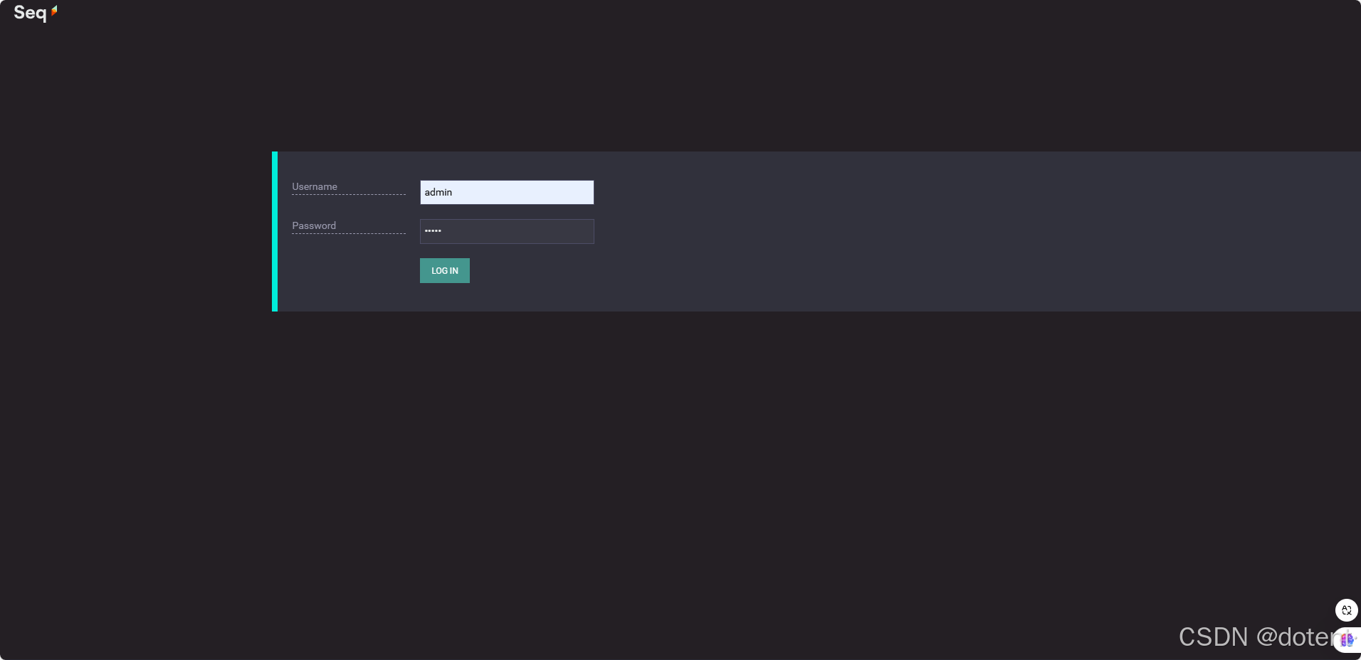 Serilog日志集成到Seq 日志服务系统 入门篇_serilog seq-CSDN博客