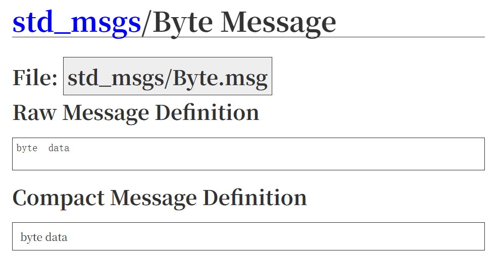 一文吃透 ROS std_msgs！最全消息类型讲解 + 发布订阅实例_ros中std消息类型-CSDN博客