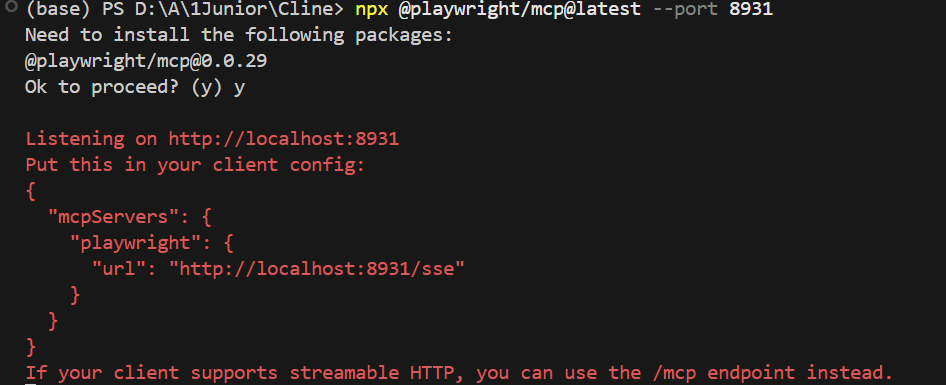 npx -y @executeautomation/playwright-mcp-server 卡住正常吗_npx -y 报错-CSDN博客