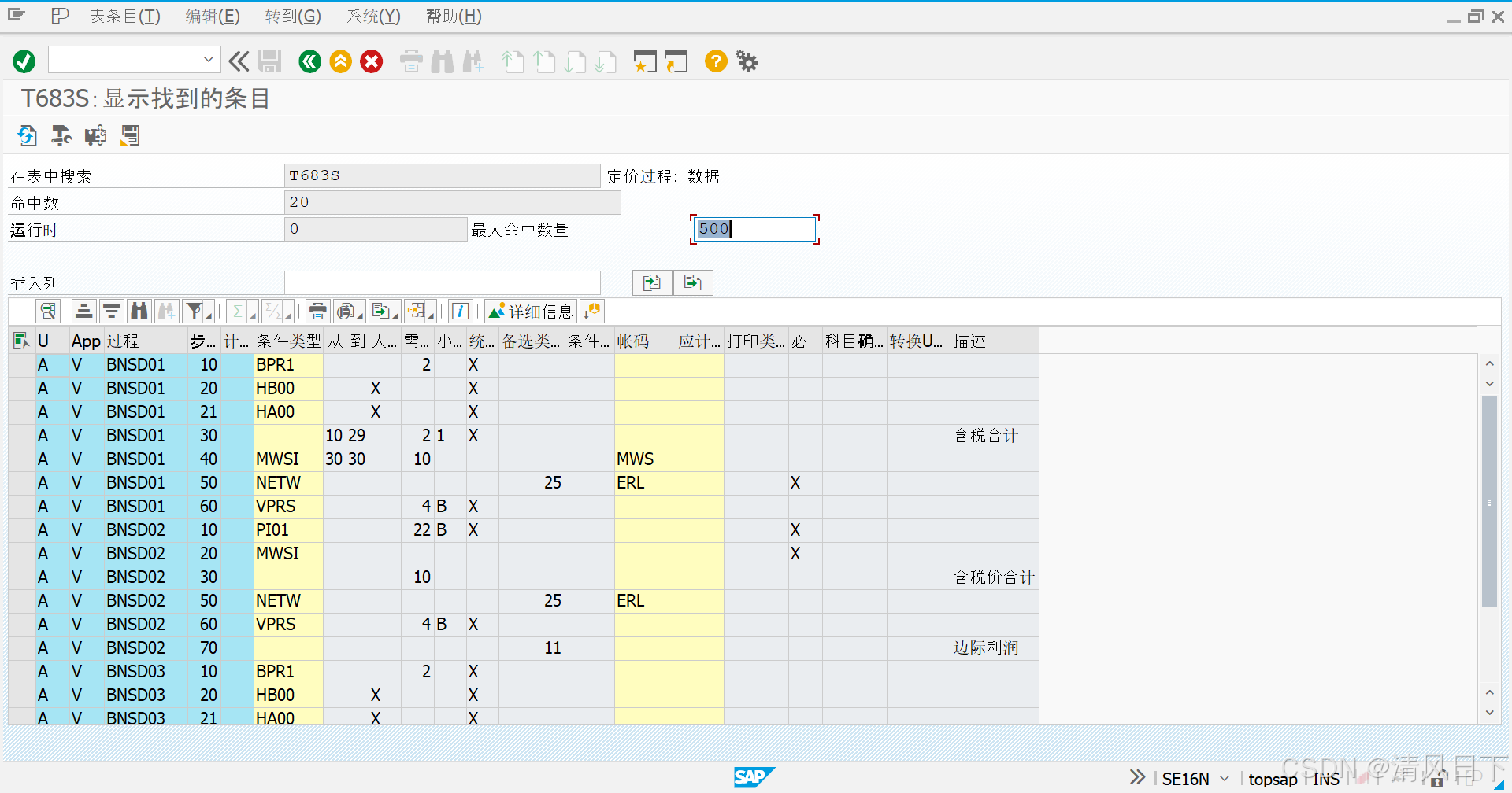 SD配置-科目分配-分配科目代码(事务码VV_T683S_LE_VA 后台表T683S)_sap为收入科目确定分配科目代码-CSDN博客