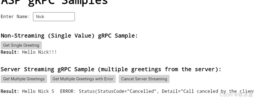gRPC、.NET 8.0和Kestrel在简单示例中_net8 grpc-CSDN博客