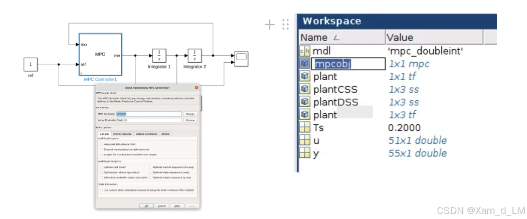 【MPC-Simulink】EX02 高阶线性系统MPC仿真与调试（LTI-MISO）_mpc 高阶-CSDN博客