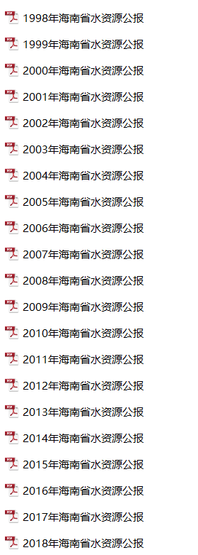 海南省水资源公报（1998-2023）-CSDN博客