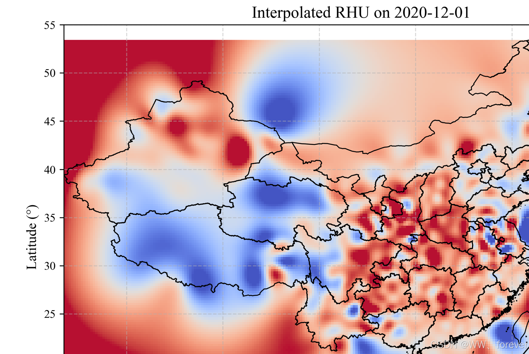 【空间插值】基于站点数据插值得到栅格文件（完整Python代码）_python rbf插值参数详解-CSDN博客