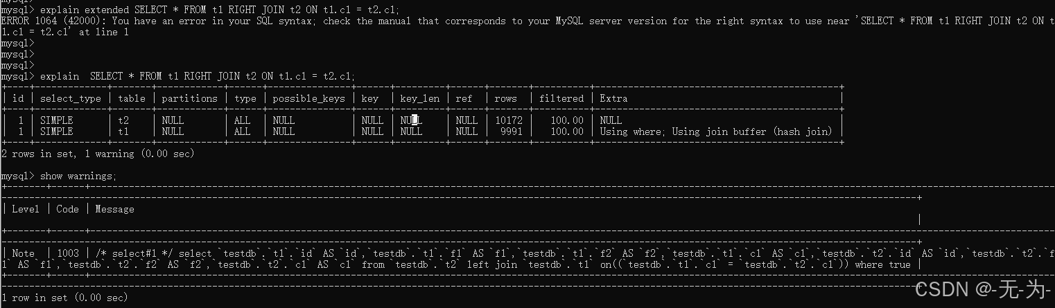 科普文：软件架构数据库系列之【MySQL执行计划Extra梳理】_mysql extra-CSDN博客