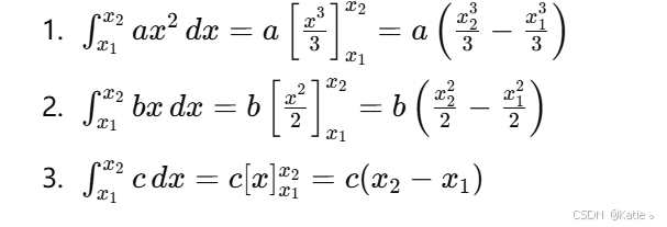 C语言实现y= ax^2 + bx +c 一元二次方程定积分运算（附带源码）_一元二次方程的积分-CSDN博客