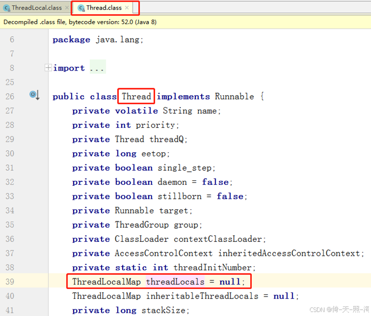 ThreadLocal原理与简单使用_threadlocal 使用-CSDN博客