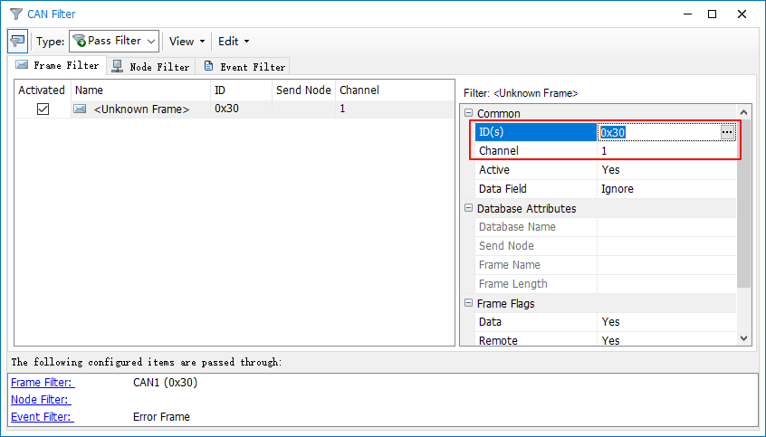 Canoe Trace窗口过滤报文_canoe trace 如何过滤id-CSDN博客