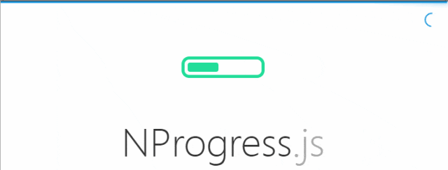 NProgress.js，一款神奇的 JavaScript 开源库——页面进度条-CSDN博客