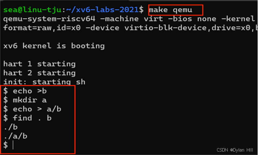 MIT lab1:XV6与UNIX实用程序_mit xv6-CSDN博客