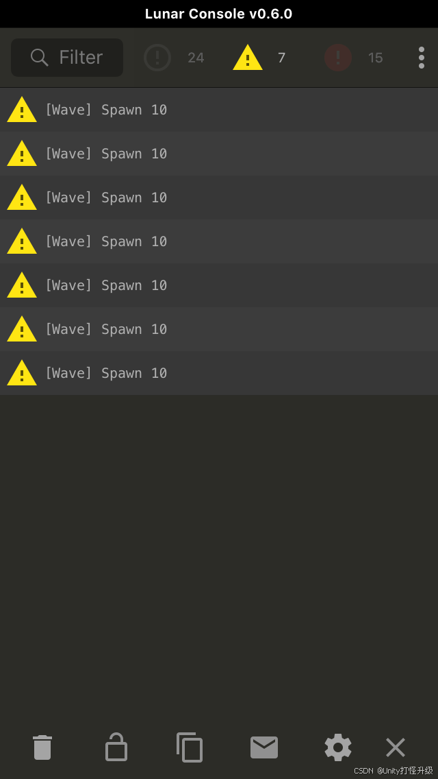 【Unity插件】Lunar Console：移动平台日志系统_lunarconsole-CSDN博客