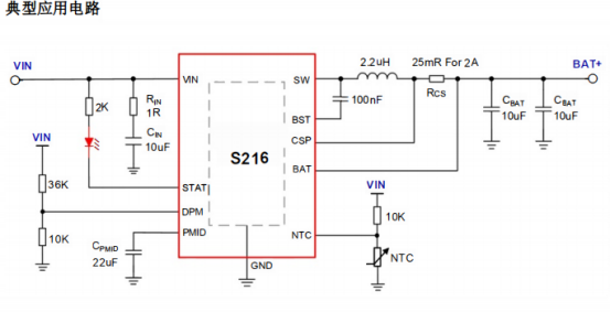 上大科技S216：宽电压、2A的同步降压充电管理IC_宽电压锂电充电ic-CSDN博客