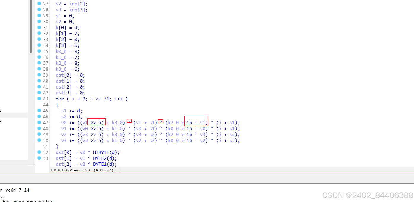 【Reverse】常见TEA算法魔改逆向例题_reverse tea-CSDN博客