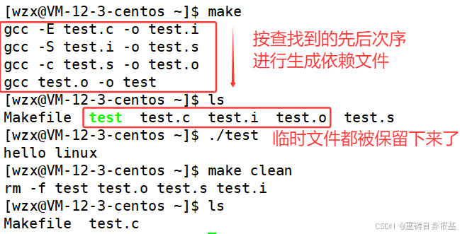 【linux】linux项目自动化构建工具-make/Makefile_linux make-CSDN博客