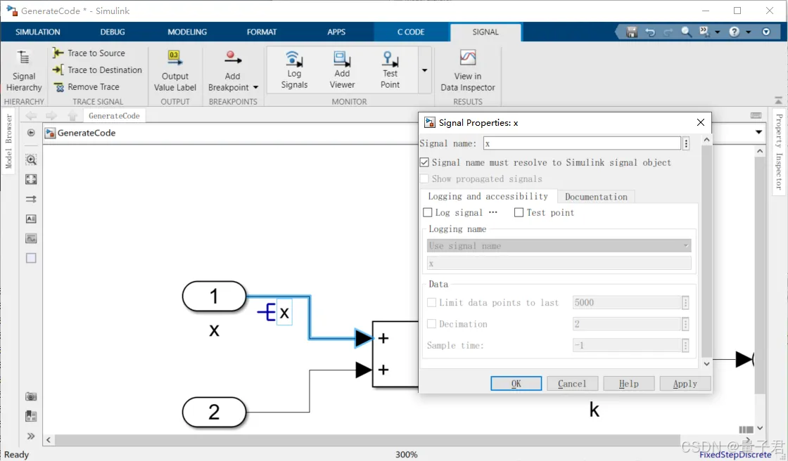 【Matlab学习日记】① Sinmulink自动代码生成教程_matlab自动生成代码-CSDN博客