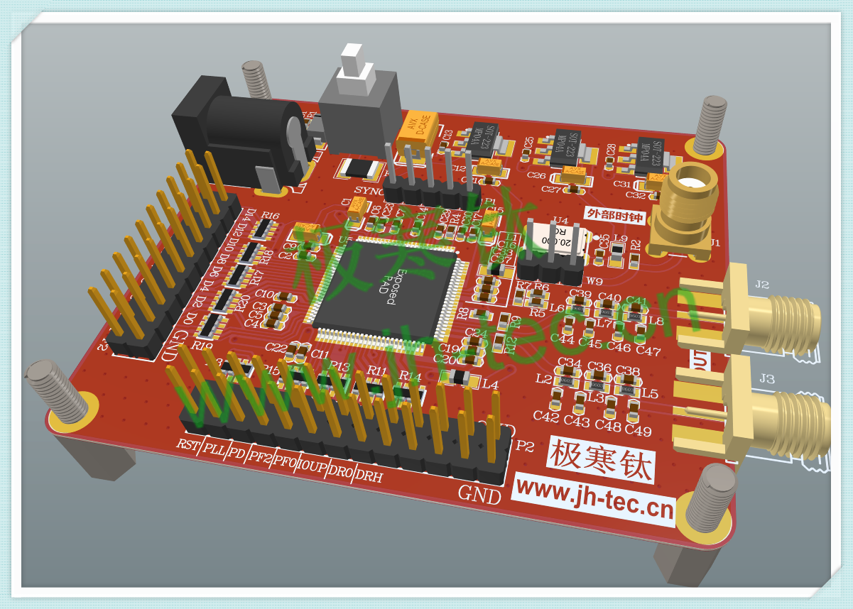 AD9910原理图电路图PCB设计以及注意事项_ad9910外围电路-CSDN博客