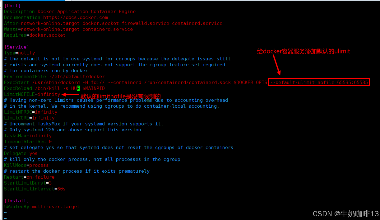 Docker运行报错“library initialization failed - unable to allocate file descriptor table - out of ...