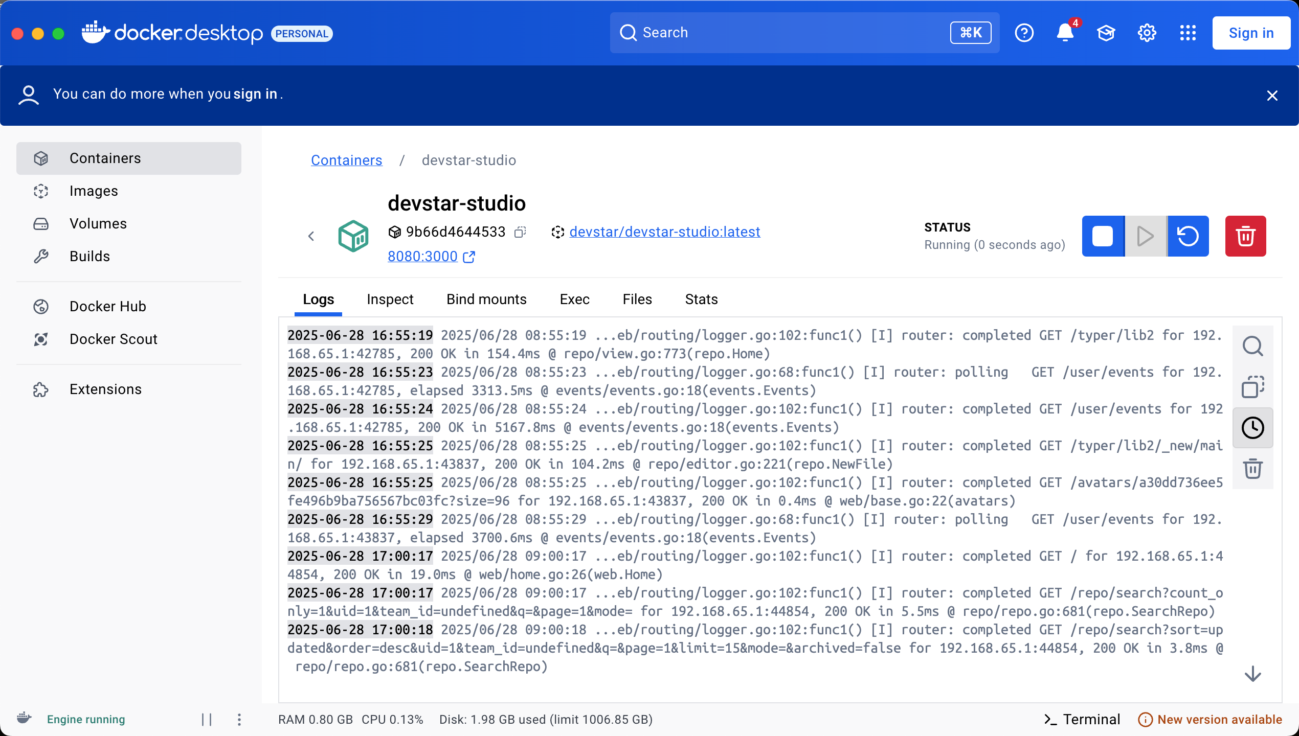 高级软件工程实验--使用git并使用docker部署 DevStar 搭建 Git 仓库托管平台（MAC系统）-CSDN博客