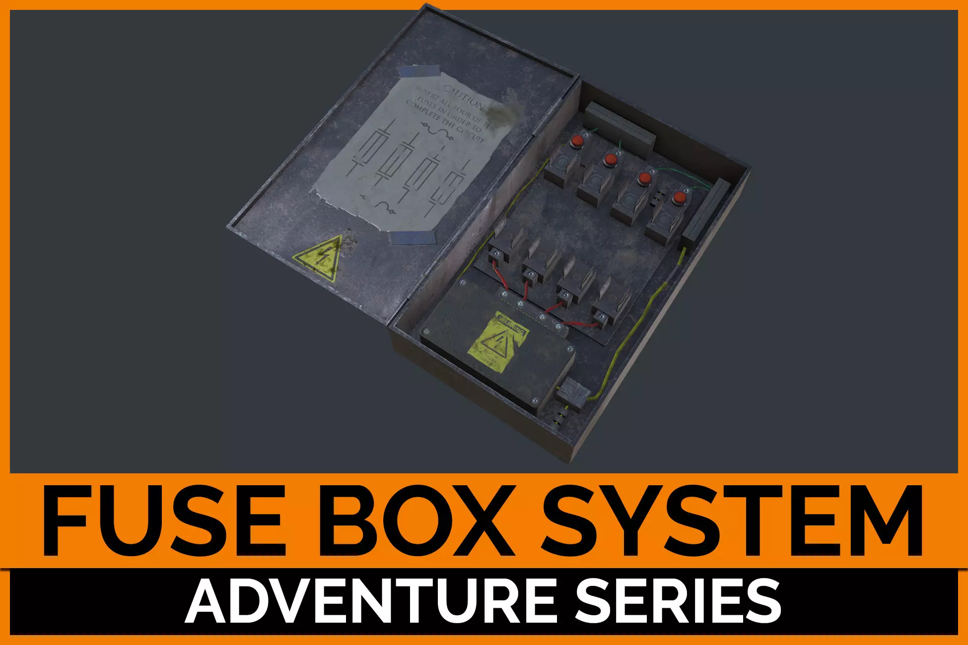 【Unity 电力与电路控制系统插件】Fuse Box System 可用于实现电源管理、保险丝机制、开关联动、断电重启等逻辑，适合用于恐怖游戏、解谜游戏、生存类或剧情互动类项目_unity ...