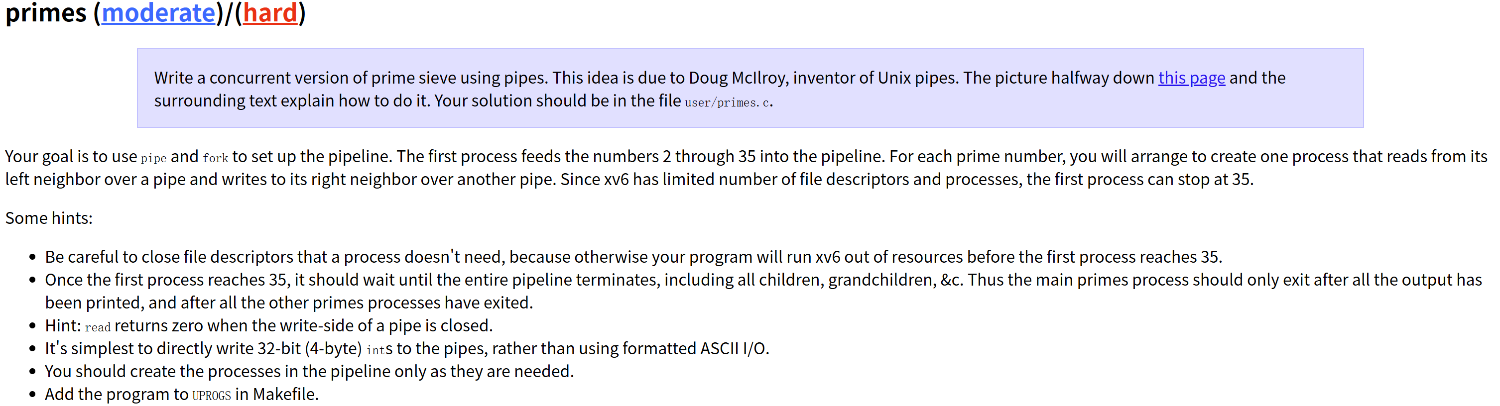 MIT-OS-2022：Lab1: Xv6 and Unix utilities&操作系统接口-CSDN博客