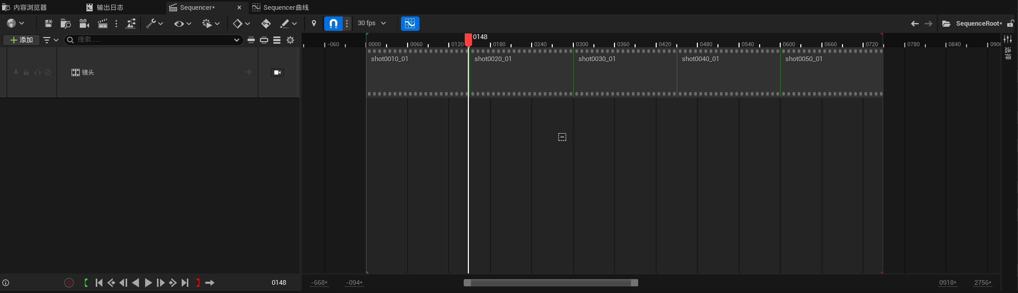 Unreal5从入门到精通之快速使用Sequencer关卡镜头序列_ue5 sequencer-CSDN博客