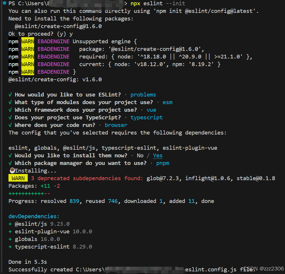 （已解决）git提交.ts文件代码遇到ESLint问题SyntaxError: Unexpected token ‘with‘_syntaxerror: unexpected token ...