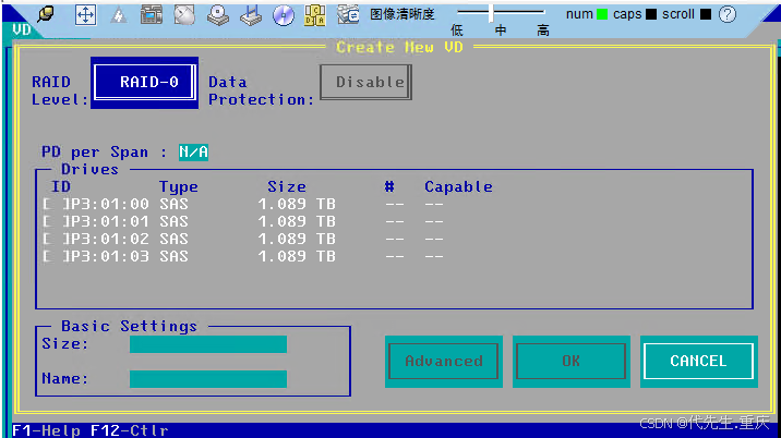 华为RH 2288H V3主机数据盘RAID10配置示例_rh2288hv3如何进入raid-CSDN博客