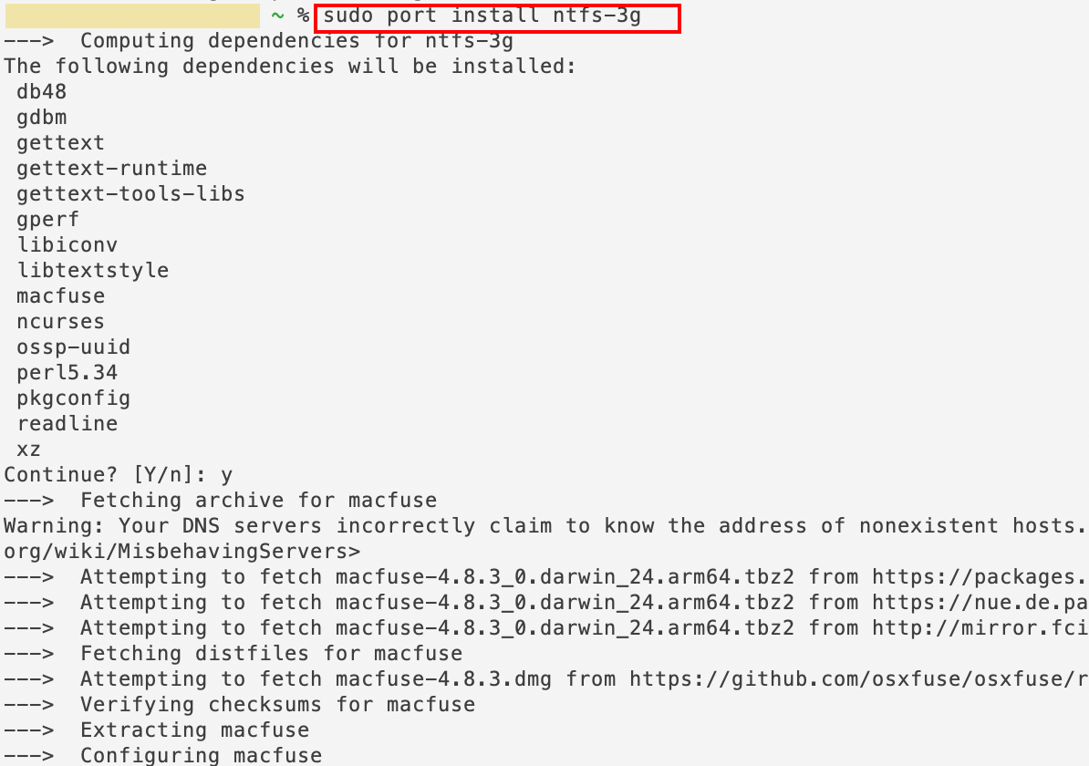 MAC上挂载win/linux上的NTFS格式硬盘_error: ntfs-3g: unsatisfied requirements failed th-CSDN博客