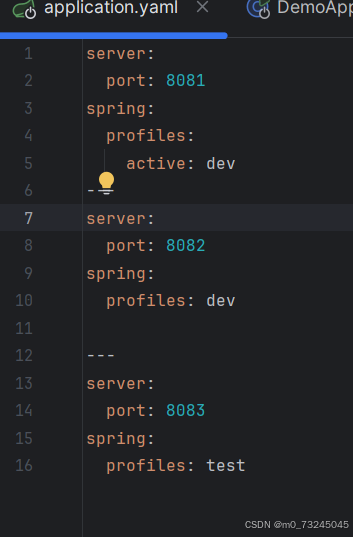 SpringBoot配置文件properties的多环境覆盖，以及使用yaml格式优化的方法_springboot环境变量覆盖yml-CSDN博客