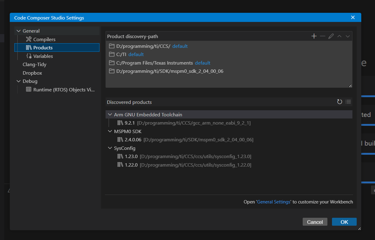 配置MSPM0G3507带有 Sysconfig 的 FreeRTOS 工程（在CCS+SDK环境下）_ccs环境配置-CSDN博客