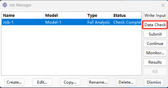 Abaqus小tips1：Data Check_abaqus检查模型干涉-CSDN博客