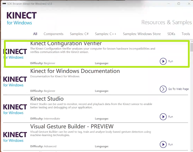 kinect for windows SDK 2.0下载和kinect 2安装调试 获取点云_kinect2.0安装教程-CSDN博客