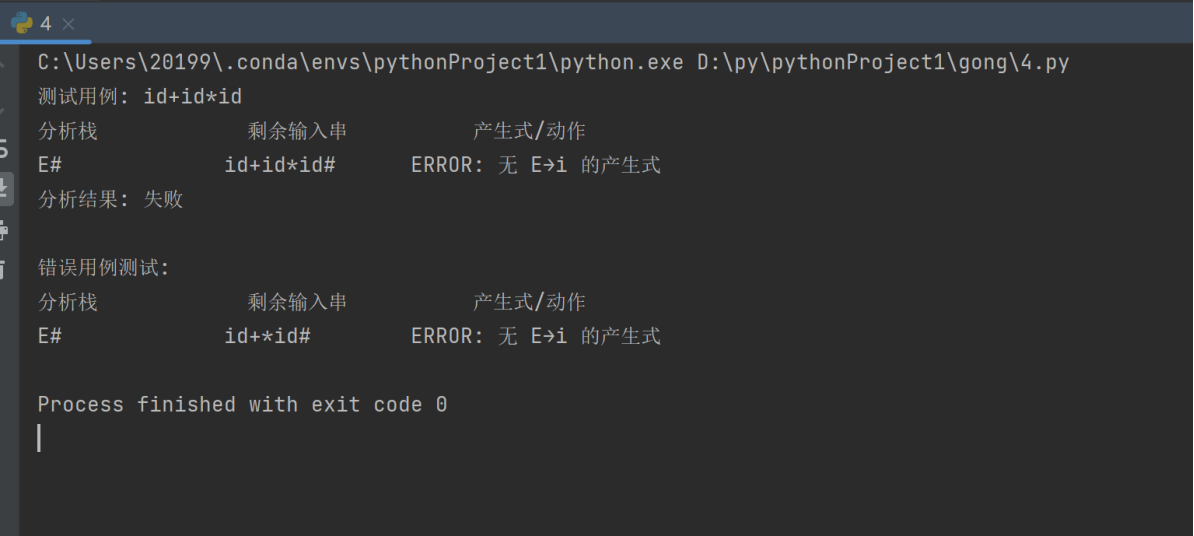 语法分析（2）（包含python源码）_csdn自顶向下语法分析常用算法实现及应用实验-CSDN博客